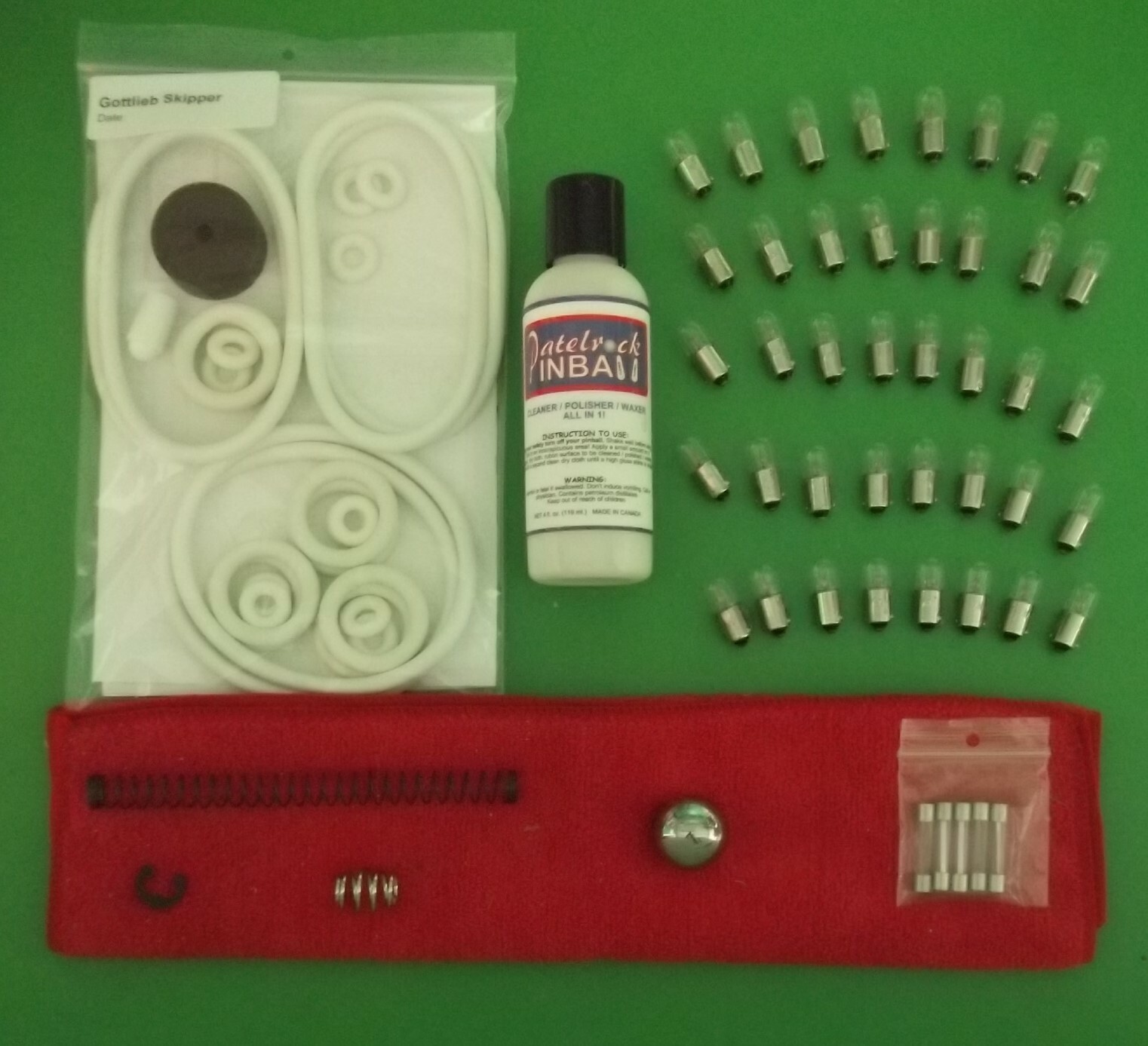 1969 Gottlieb Skipper Pinball Machine Maintenance Tune Up Kit | eBay