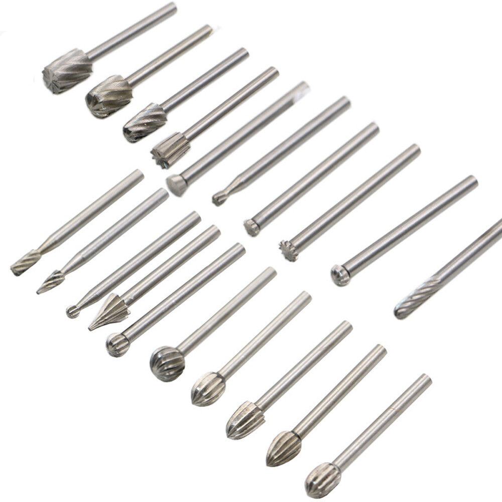 20Pcs Grinding Burr Rotary Cutter File Rotary Die Grinder Drill Bit ...