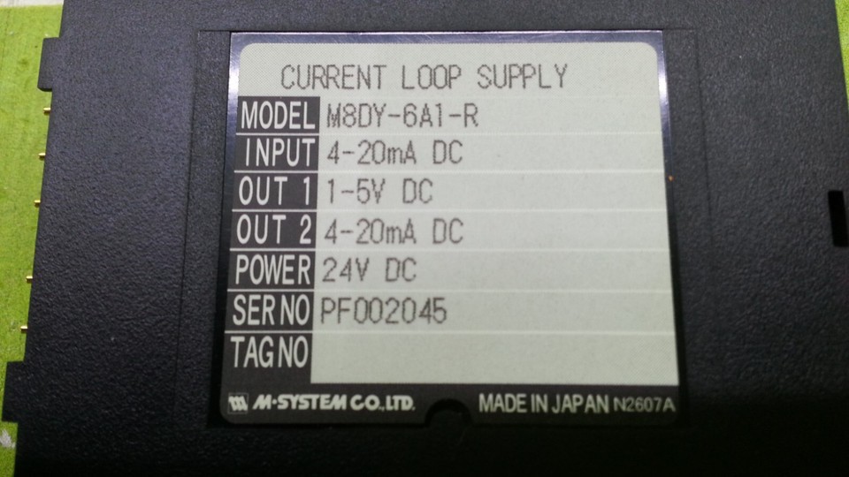 10106) [USED] M-SYSTEM M8DY-6A1-R | eBay