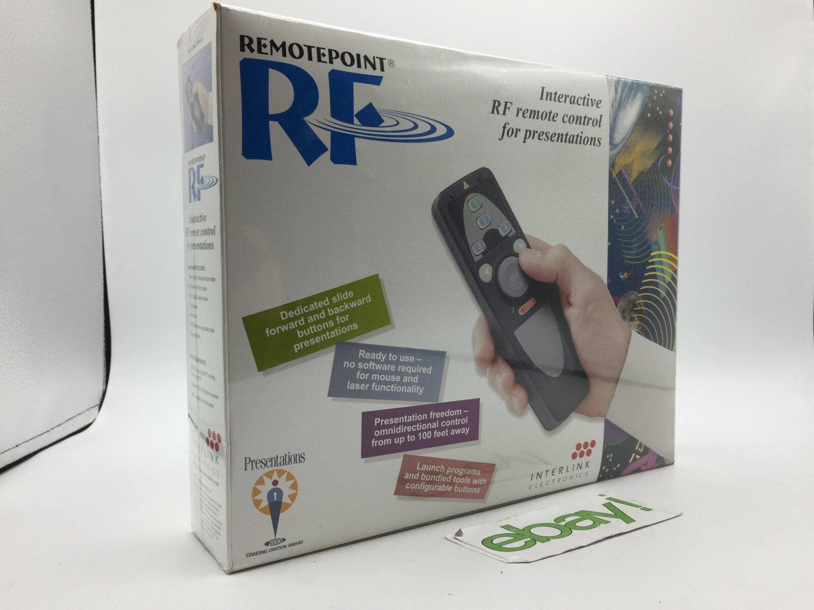 INTERLINK REMOTEPOINT RF VP4810 REMOTE CONTROL INTERACTIVE PRESENTATION ...