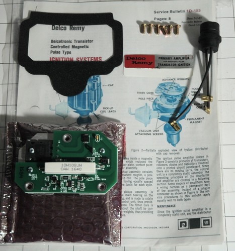 1964-68 TRANSISTORIZED IGNITION AMPLIFIER BOX REBUILD KIT CORVETTE ...