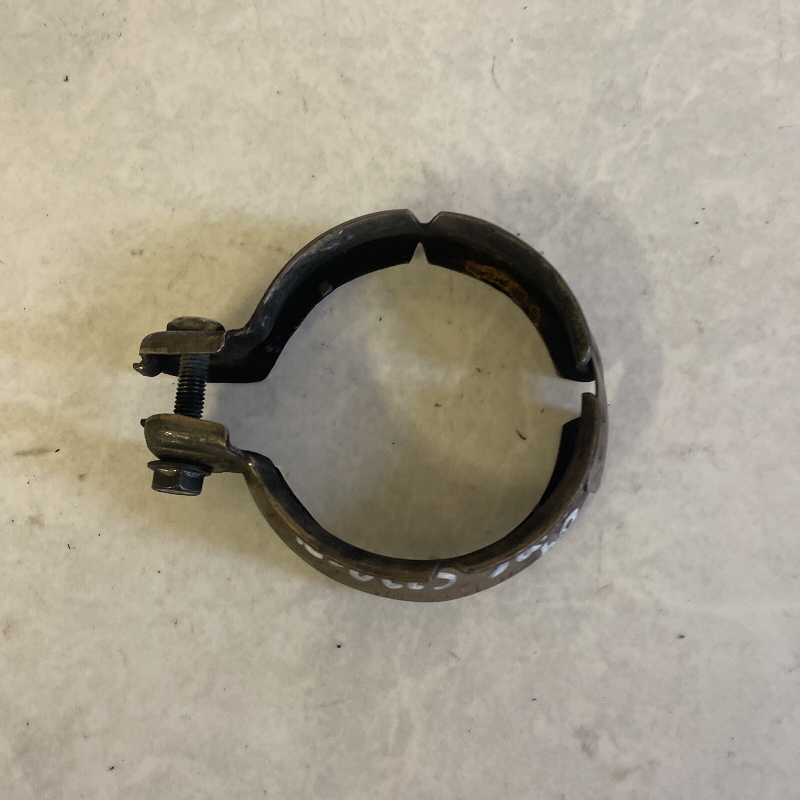 MERCEDES-BENZ W211 E CLASS W204 C CLASS TURBO EXHAUST CAT CLAMP ...