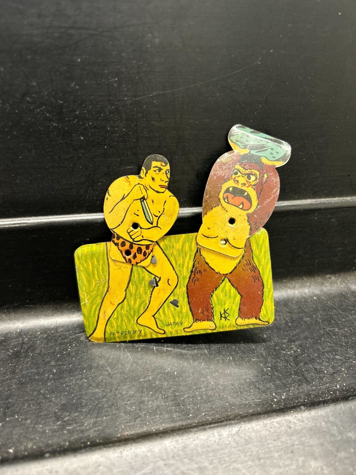 Vintage TARZAN Tin Mechanical Clicker Toy WORKS! | eBay