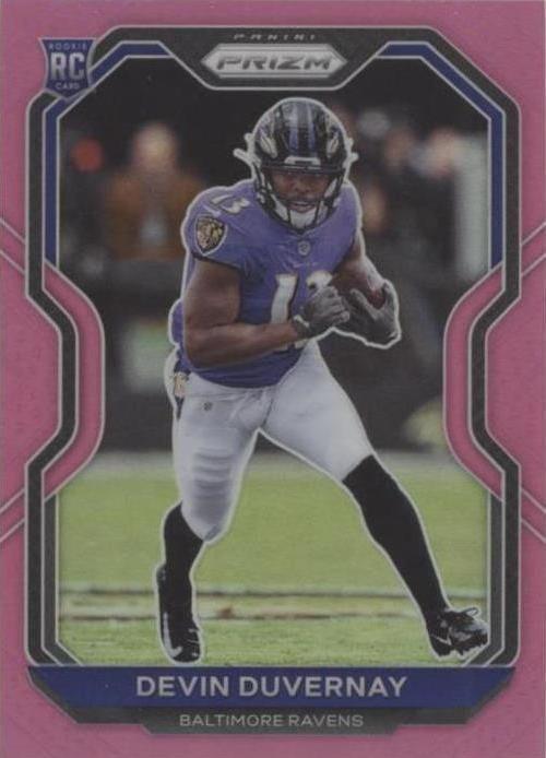 2020 Panini Prizm - Rookie Devin Duvernay #380 Pink Prizm (RC) for sale ...