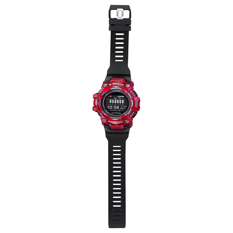Casio G-Shock Bluetooth Digital Black Dial Men's Round Watch GBD-100SM ...