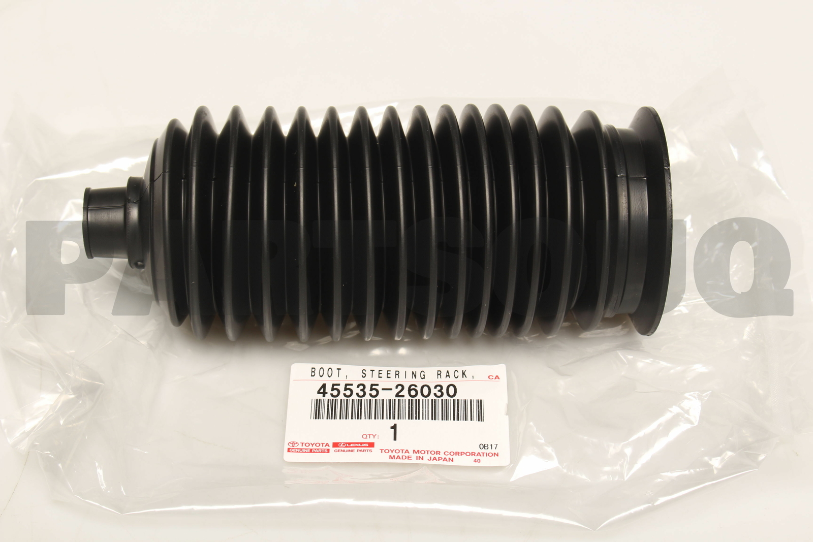 4553526030 Genuine Toyota BOOT, STEERING RACK, NO.1 45535-26030 | eBay