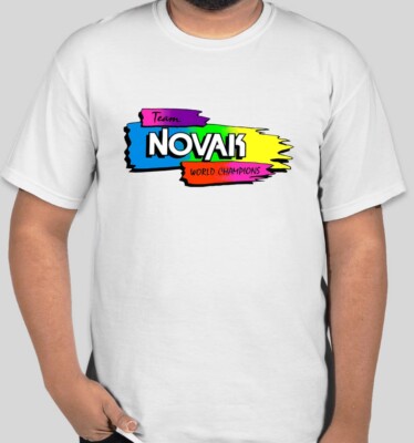 T Shirt TEAM NOVAK Mens S, M, L, XL Vintage RC ELECTRONICS | eBay