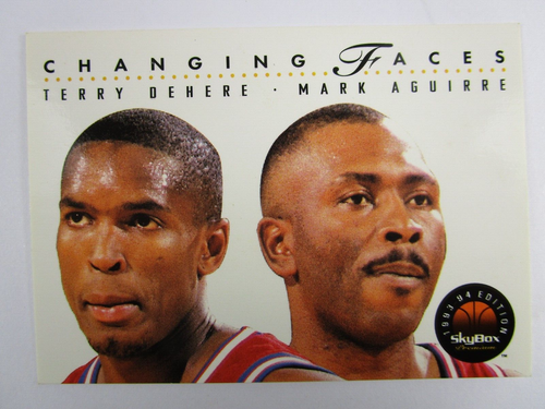 Carte NBA Skybox 1993-94 Terry Dehere Mark Aguirre Los Angeles Clippers ...