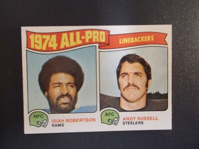 1975 Topps Football 74 All-Pro Linebackers Card # 219 | eBay