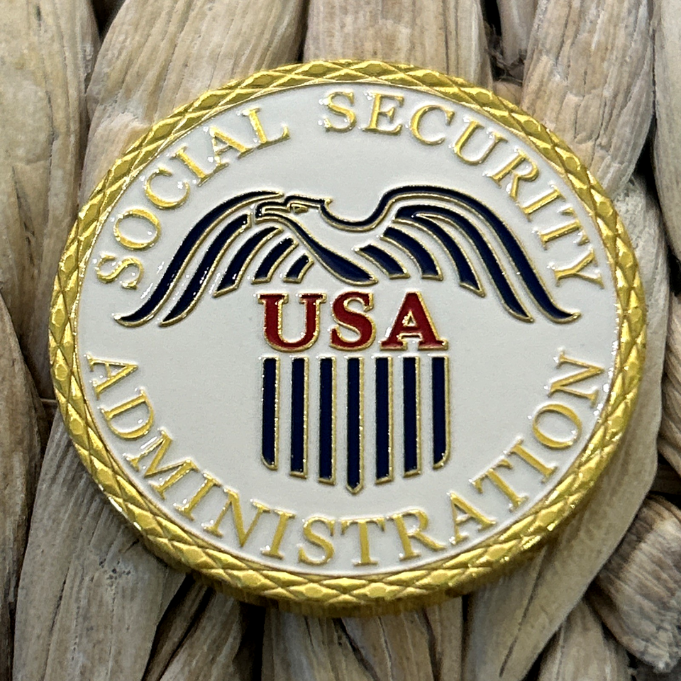 SSA Challenge Coin United States Social Security Administration | eBay