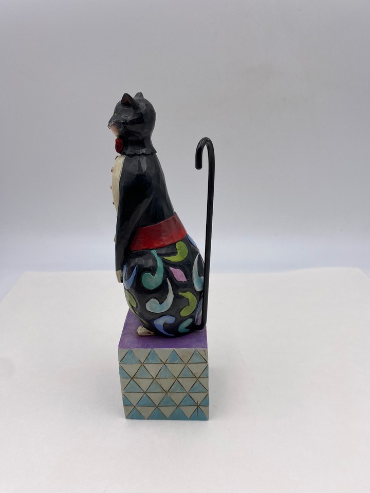Jim Shore Heartwood Creek Alfred Cat Figurine | eBay
