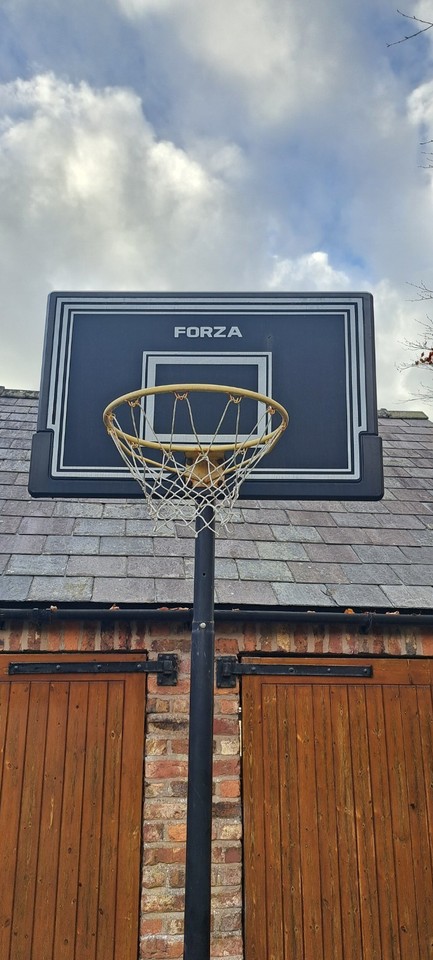 FORZA JS305 Senior Adjustable Basketball Net and Stand with Wheels ...