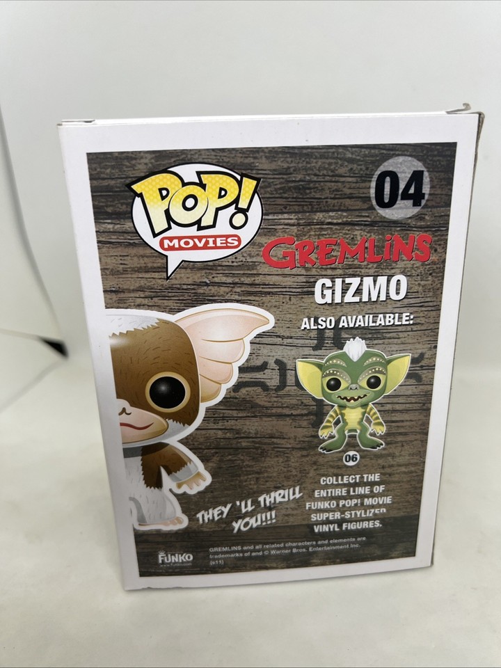 Funko POP! Movies Gremlins Gizmo #04 Vinyl Figure Gizmo NIB ...