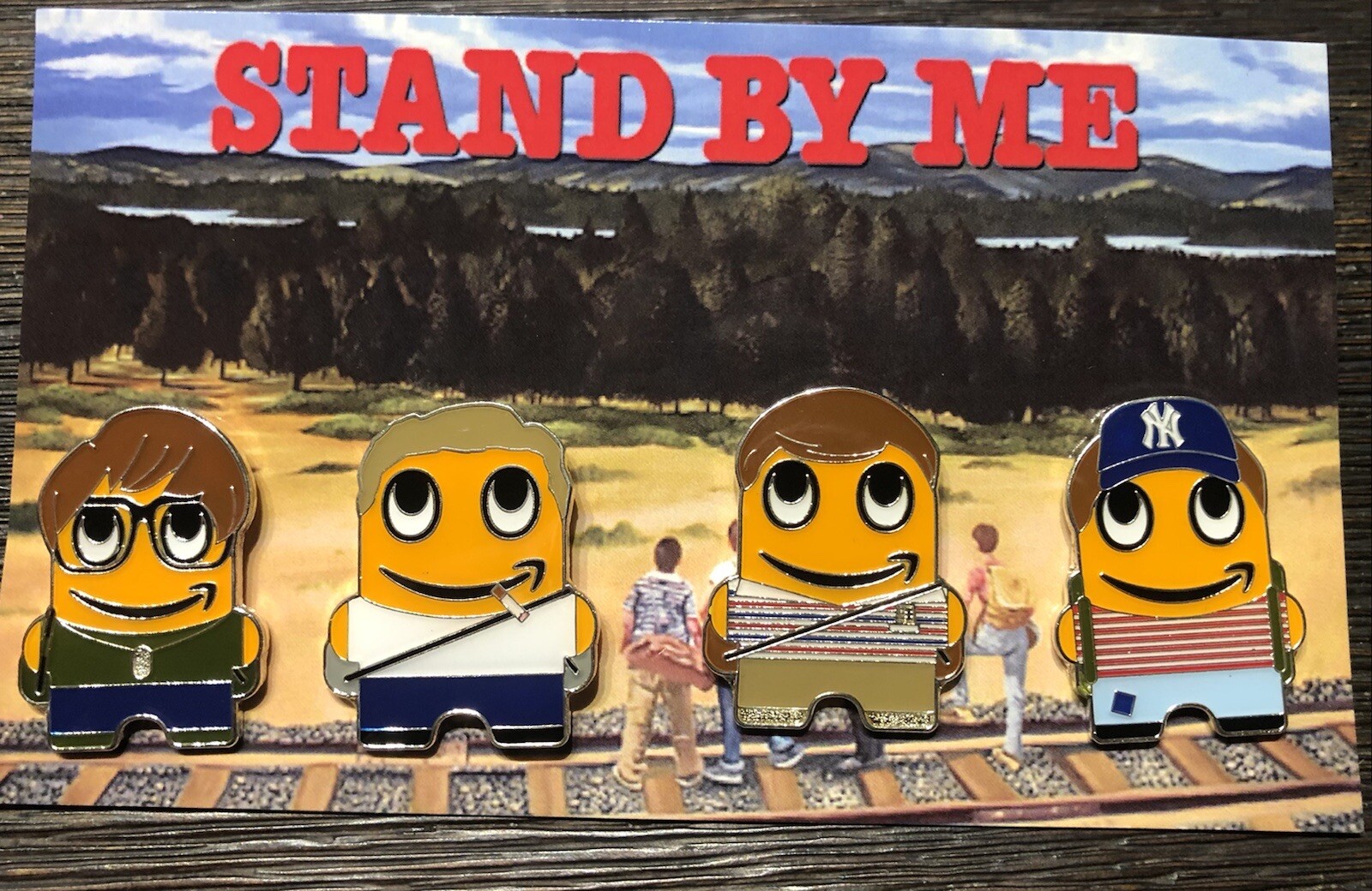 Amazon Employee Peccy Pins Stand By Me 4 pin set Iconic Movies Series ...