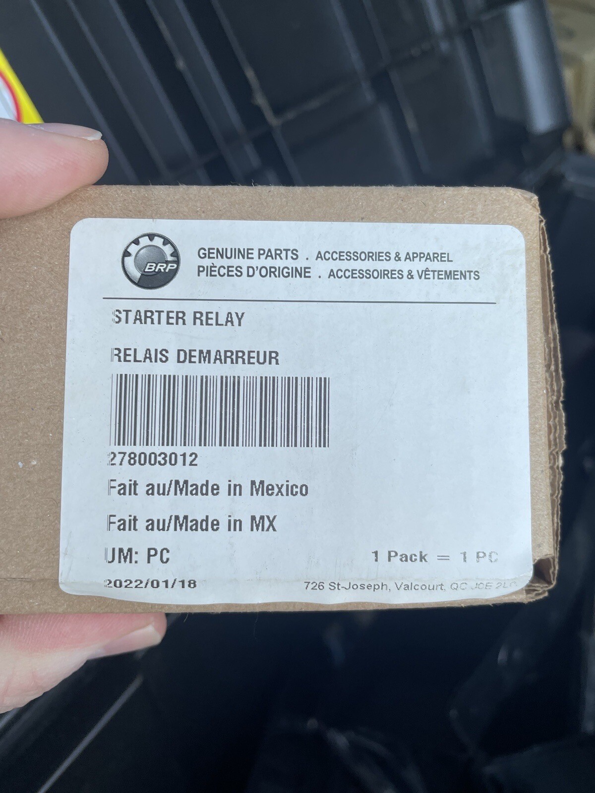 OEM BRP Sea-doo SEADOO Ski-doo SKIDOO Starter Relay 278003012 for sale ...