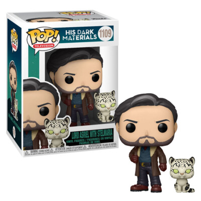 His Dark Materials Lord Asriel with Stelmaria Pop! Vinyl Figure #1109 ...