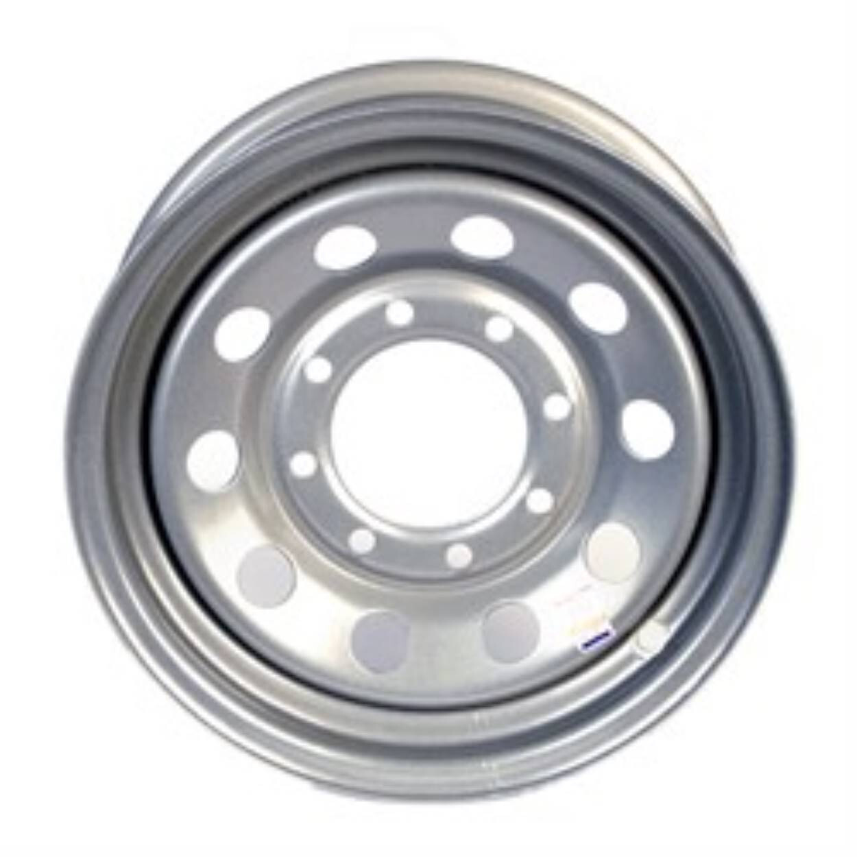 Dexstar Wheel 17-281-19 16x6 865 Silver .50 Inset 4.90 Pilot 3750lb | eBay