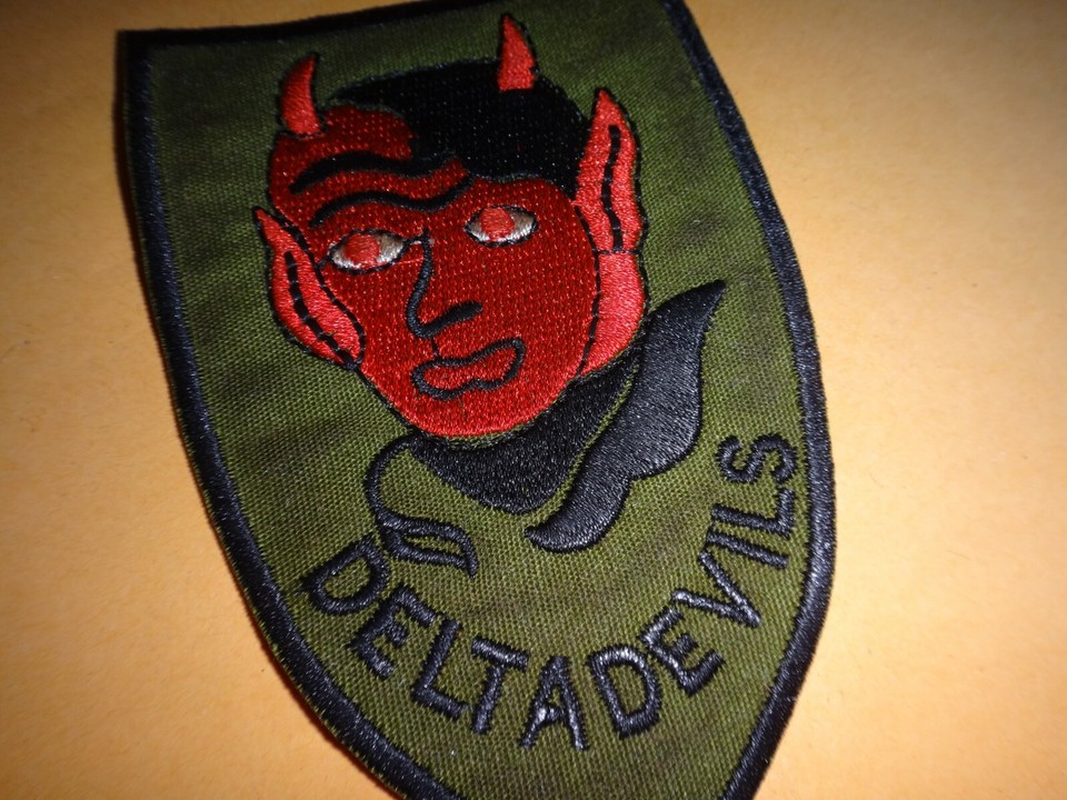 Vietnam War Subdued Patch DELTA DEVILS US 199th Light Infantry Brigade ...