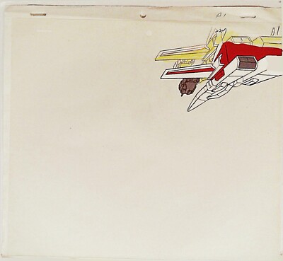 TRANSFORMERS GENERATION 1 AUTOBOTS JETFIRE SKYFIRE ANIME PRODUCTION CEL ...