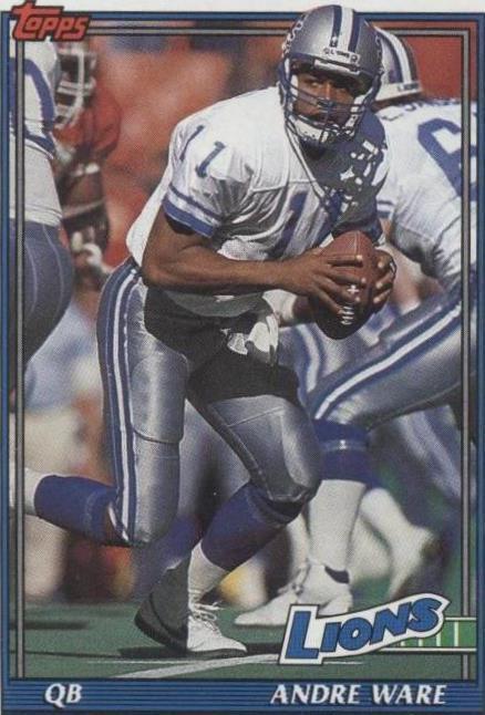 1991 Topps - Andre Ware #416 for sale online | eBay