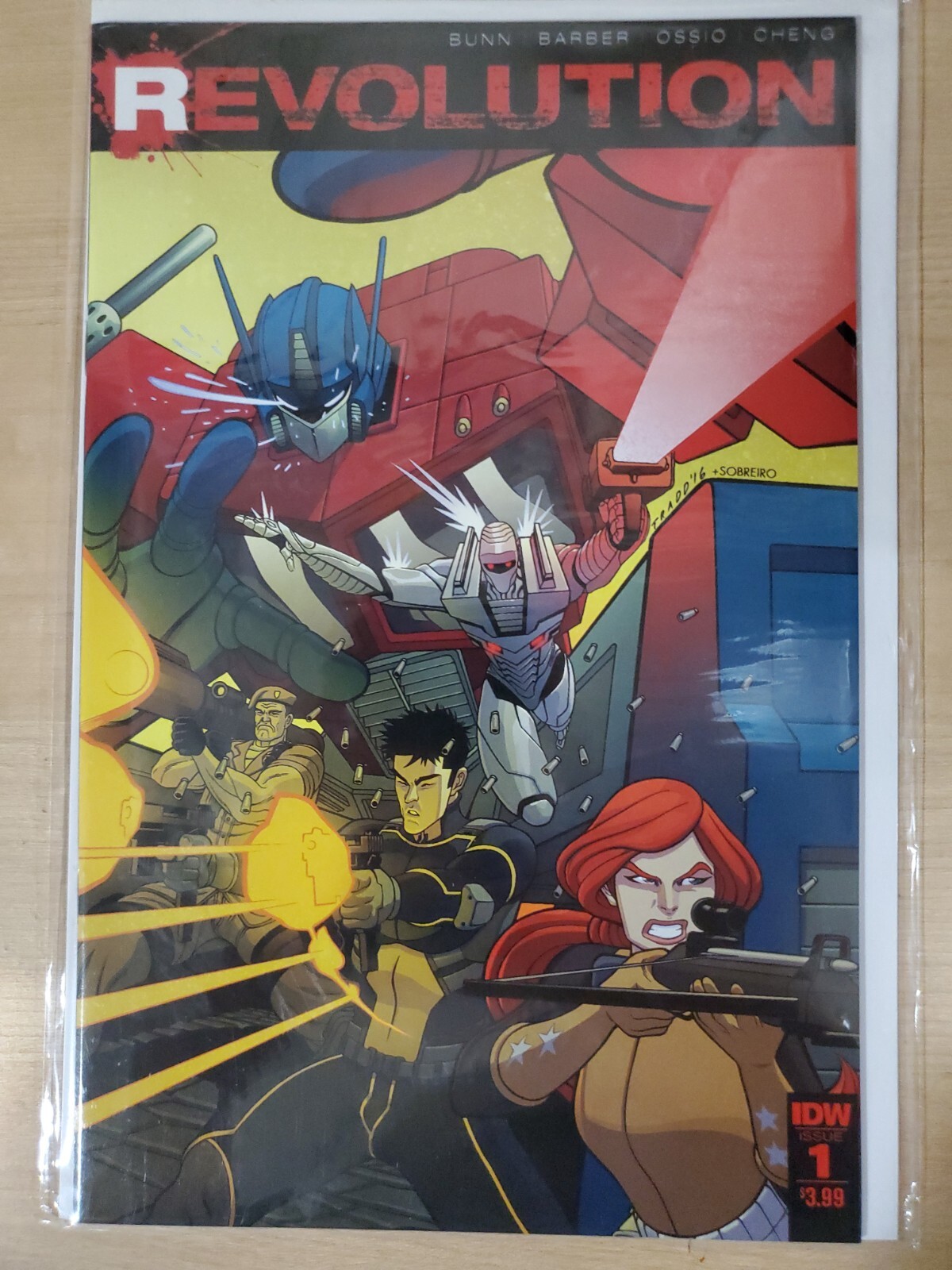 REVOLUTION #1 IDW Comics 2016 Hasbro Transformers GI Joe MASK ROM | eBay