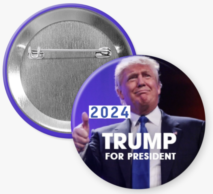 Donald Trump 2024 3-Pack Campaign Buttons (TRUMP-3PAK-002) | eBay