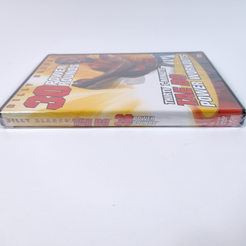 Billy Blanks 30 Power Rounds (DVD) Thirty 1-Minute TAE BO Power ...