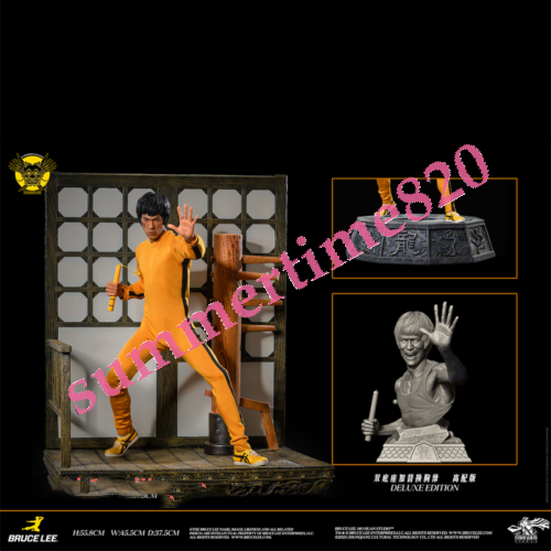 MoHuan Studio Bruce Lee 1/4 Scale Model Statue Painted Pre-order EX Ver ...