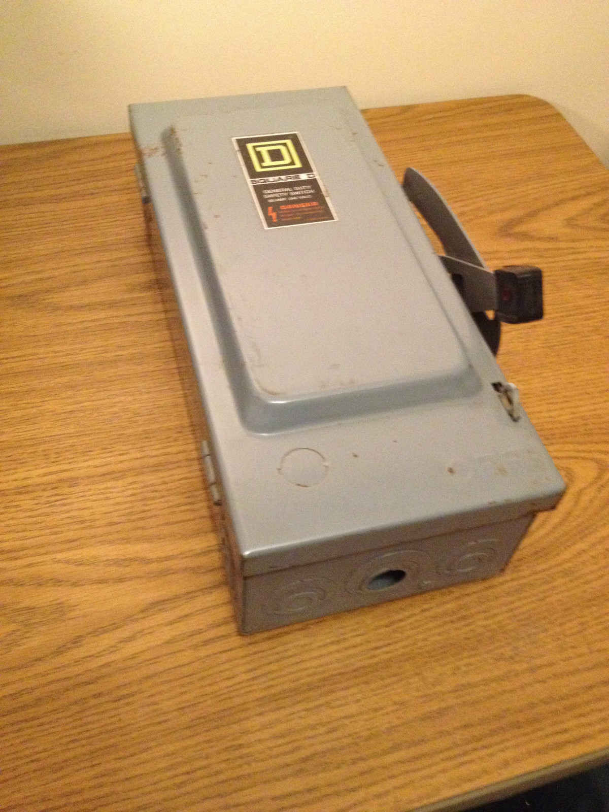 SQUARE D D322N SER E2 60A SAFETY SWITCH | eBay