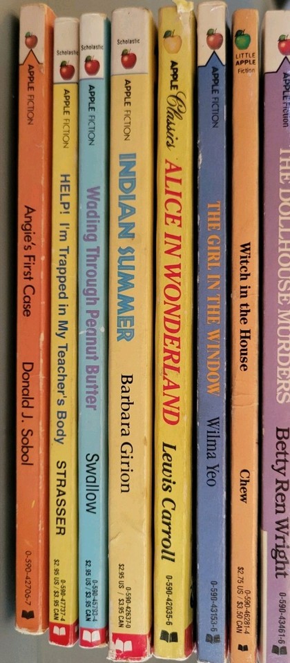Lot Of 8! Vintage Books 70s, 80s, 90s YA Apple Paperbacks Scholastic | eBay