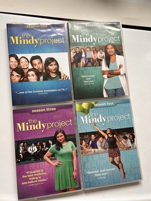 THE MINDY PROJECT Seasons 1-4 DVD Lot TV Comedy Mindy Kaling | eBay