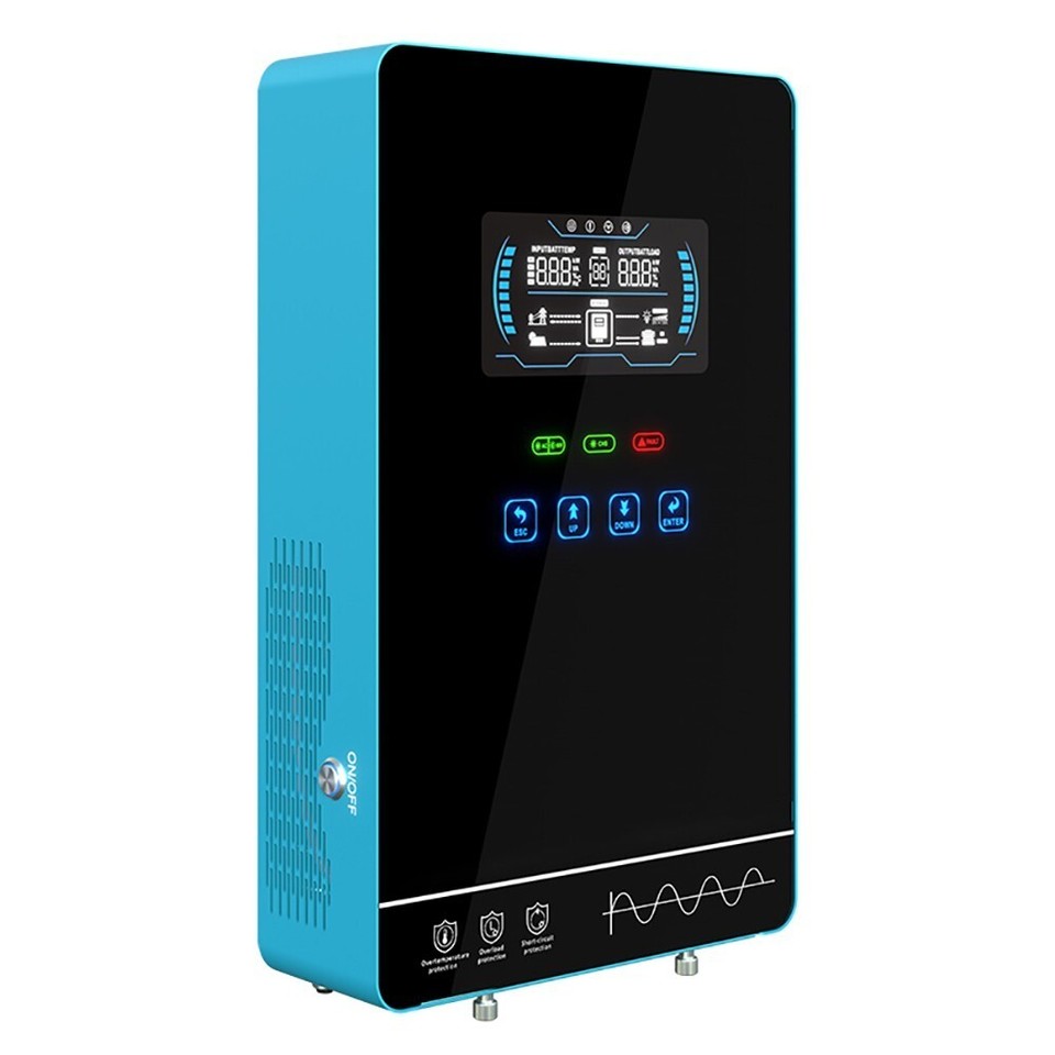 4KW 24V Solar Hybrid Inverter AC110V Pure Sine Wave MPPT 140A ,MAX PV ...