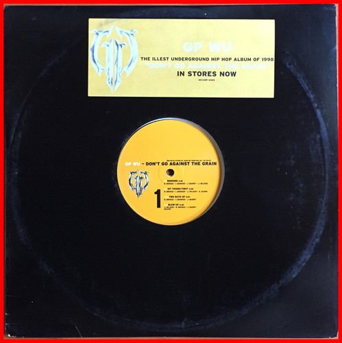 RAP HIP HOP 2 x LP GP Wu-don't go against the grain MCA PROMO - RARE ...
