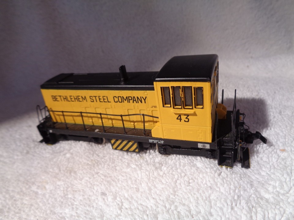 HO scale Bachmann Spectrum BETHLEHEM STEEL Co. GE 70 Ton Diesel # 43 | eBay