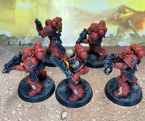 Blood Angels Primaris Intercessors Painted Warhammer 40K | eBay