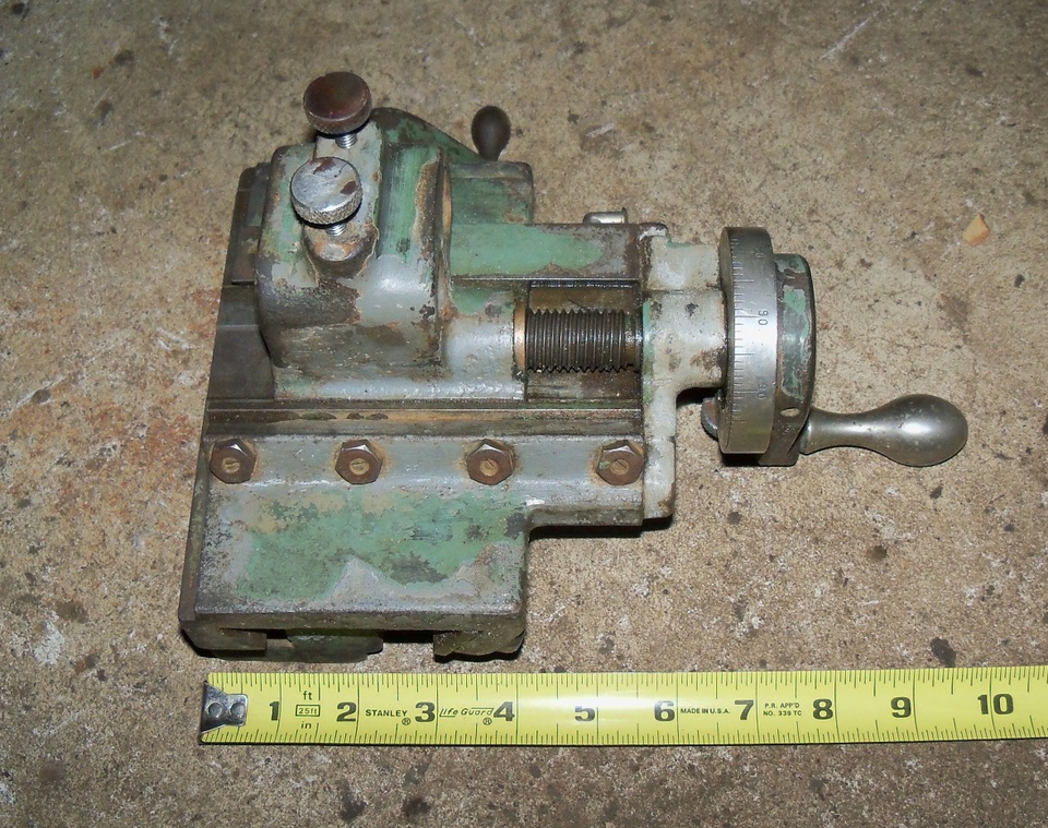 Craftsman Atlas South Bend Metal Lathe Cross Slide Carriage Dual Tool ...