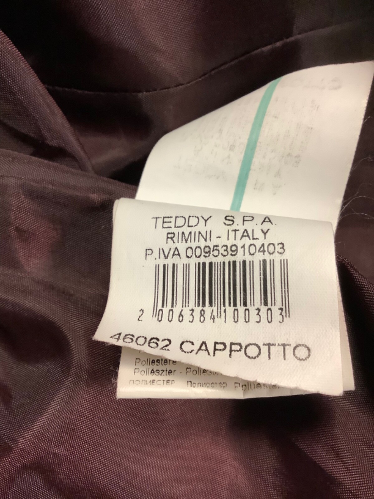 Teddy S.P.A. Rimini vintage velour pink animal print 3 buttons light ...