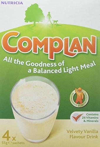 Complan Protein Energy Drink Nutritious Vanilla Flavoured Sachets 4 x ...