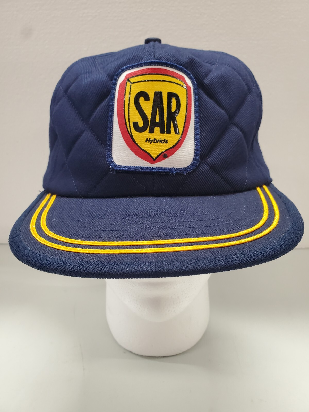 Vintage Sar Hybrids Patch Trucker Cap Farmer Hat Made… - Gem