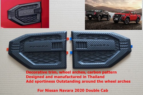 SIDE VENT FENDER CARBON FOR NISSAN NAVARA 2020 DOUBLE CAB | eBay