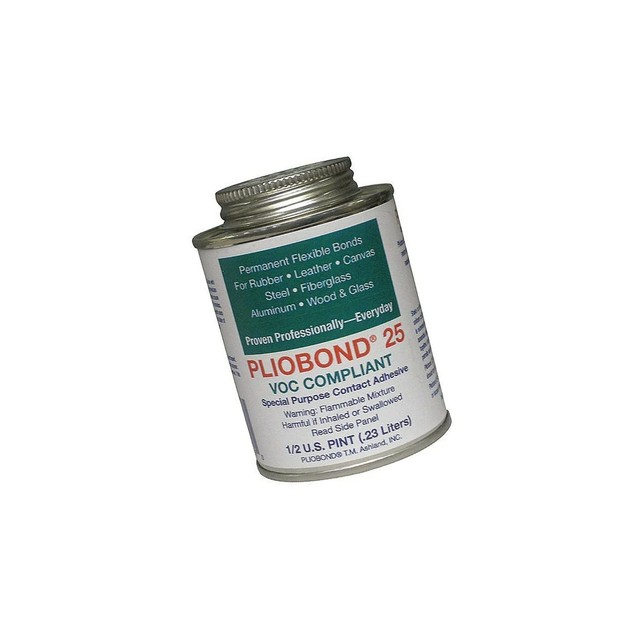 Pliobond Adhesive 25 LV 8oz Bottle Industrial Contact Cement Superior ...