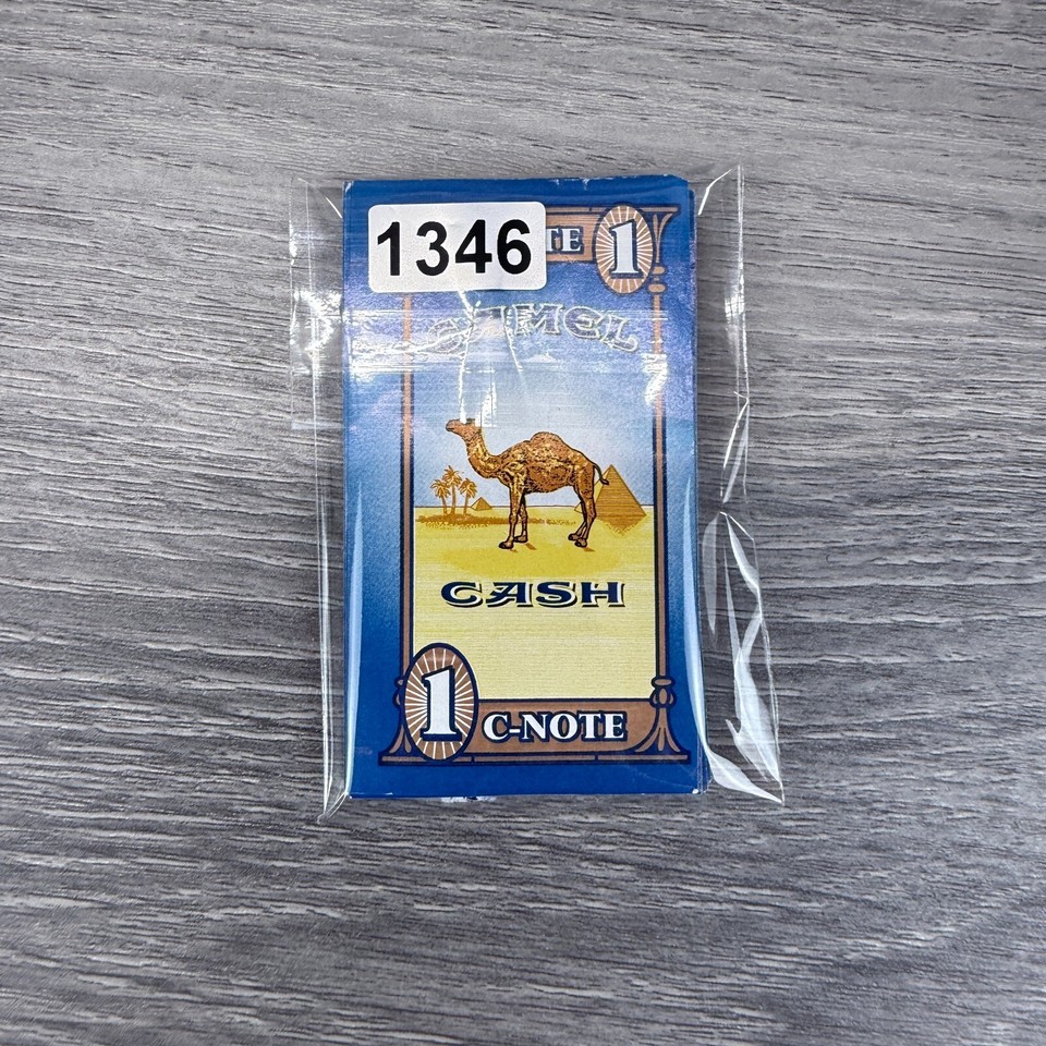 Camel Cash Lot of 50 C-Notes Notes Singles 2002 Blue Vintage ...