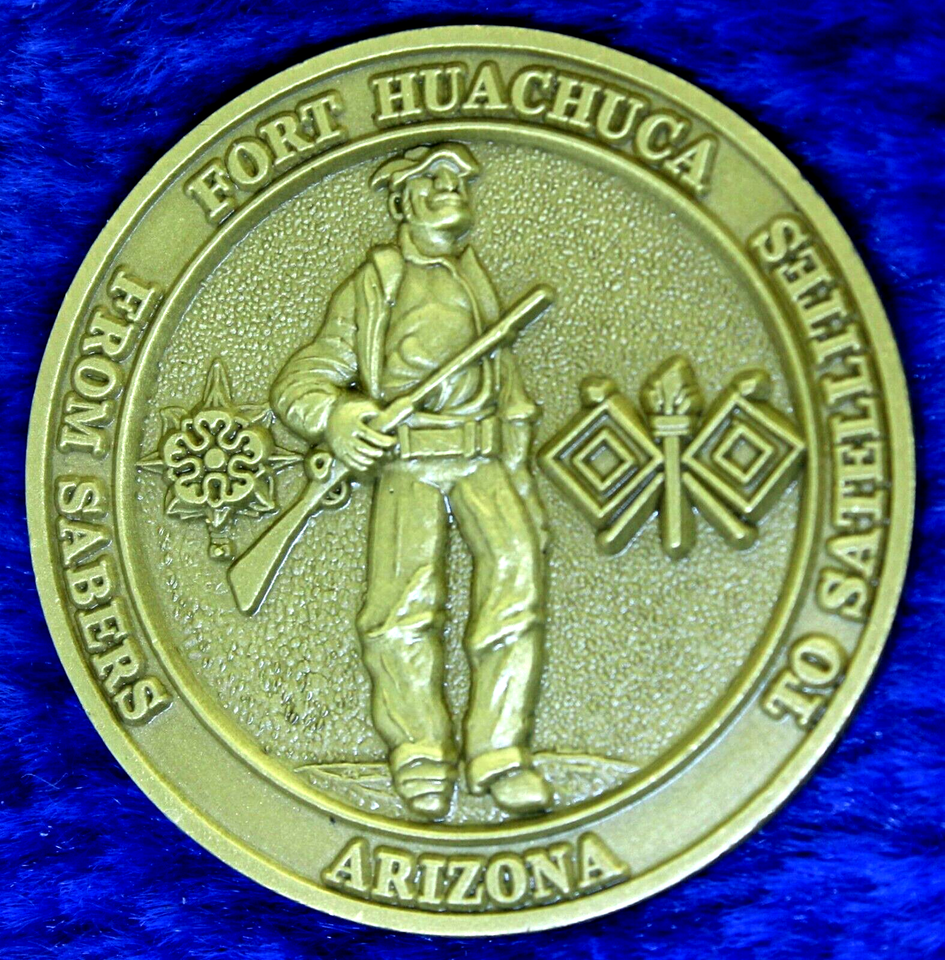 US Army Fort Huachuca Arizona Challenge Coin C-4 | eBay