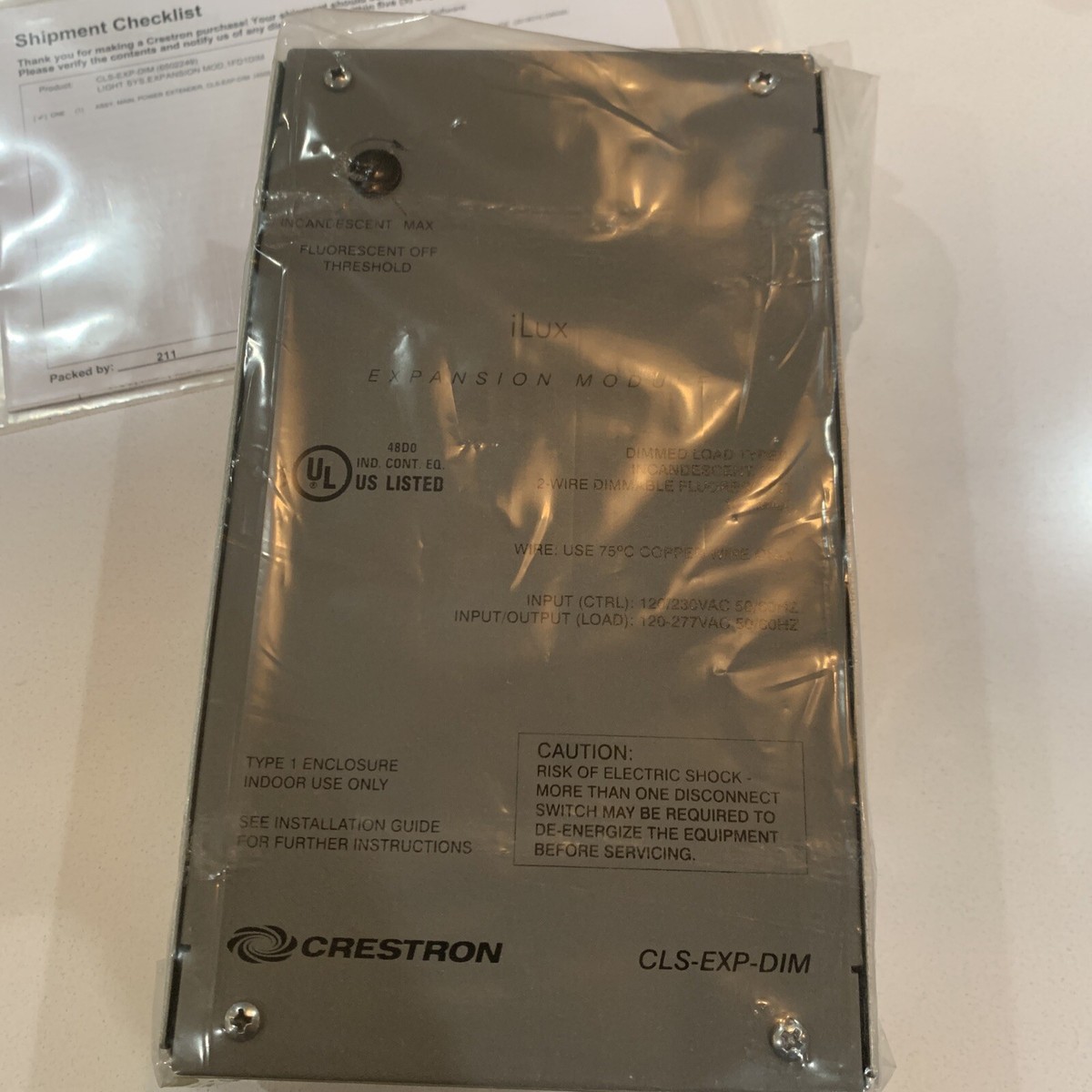 Crestron Ilux Expansion Module Crestron 24pp CAT_print.indd