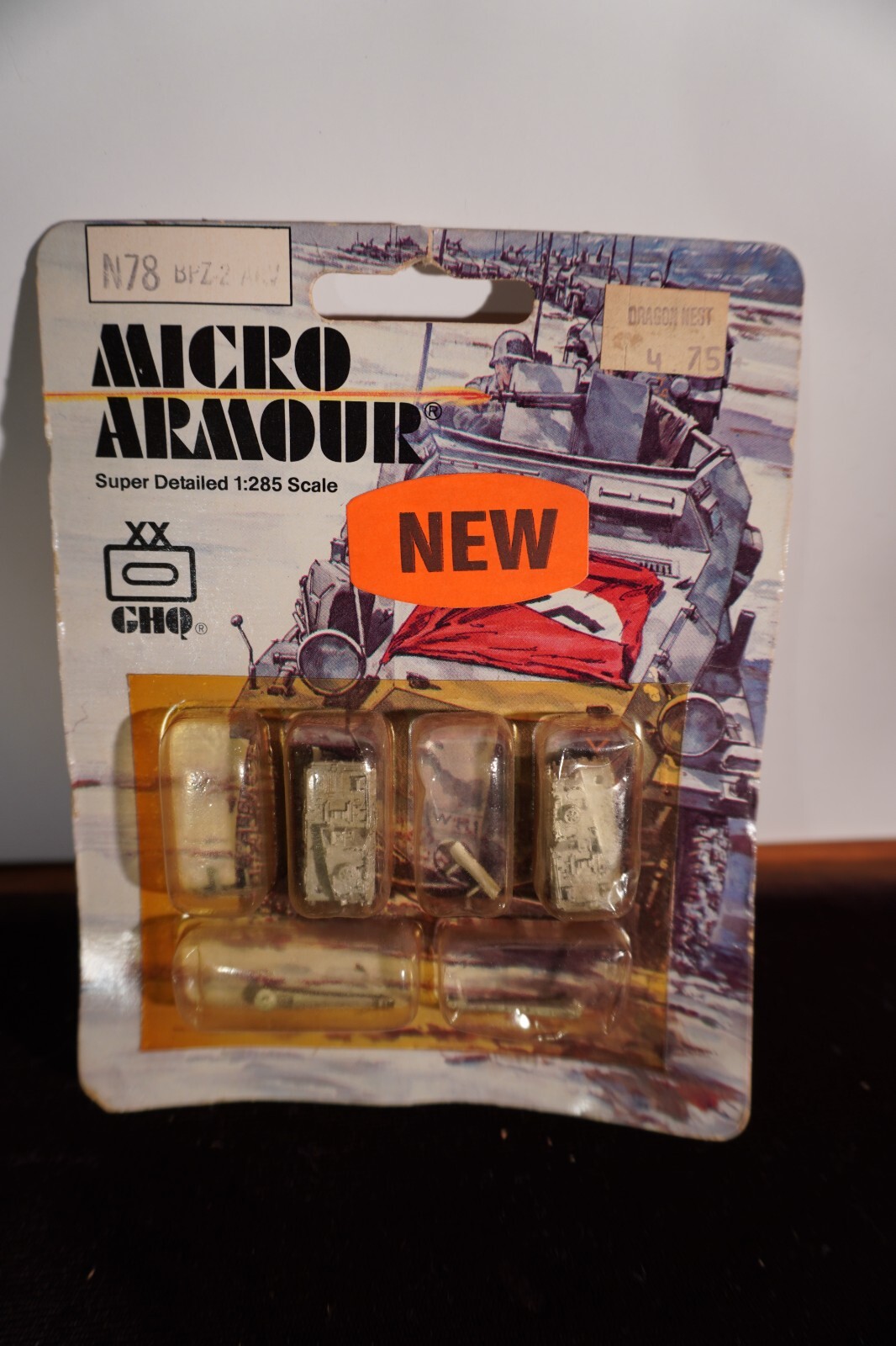 GHQ N78 MODERN MICRO ARMOUR 6mm 1/285 scale German BPZ-2 ARV ...