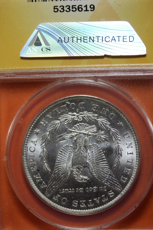 1883 O- ANACS MS63 VAM-1D MORGAN SILVER DOLLAR #B41848 | eBay