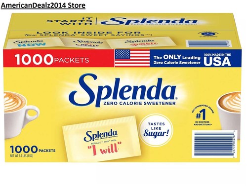 Splenda Zero Calorie Sweetener Packets [1,000 ct.] | eBay