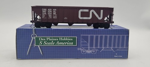 Des Plaines Hobbies Canadian National Three Bay Hopper #111498 Hi-Rail ...