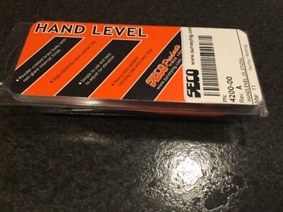 SECO 2x Hand Level Stadia with Case (4200-00) new never opened | eBay