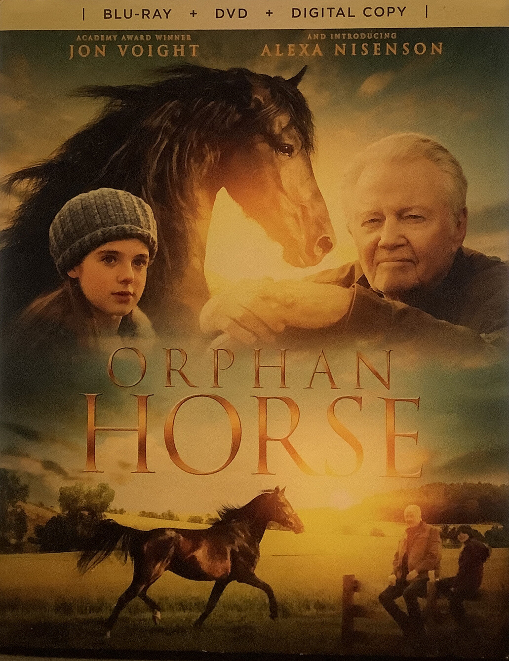 Orphan Horse (Blu-ray+DVD) Jon Voight, Alexa Nisenson, Vail Bloom ...